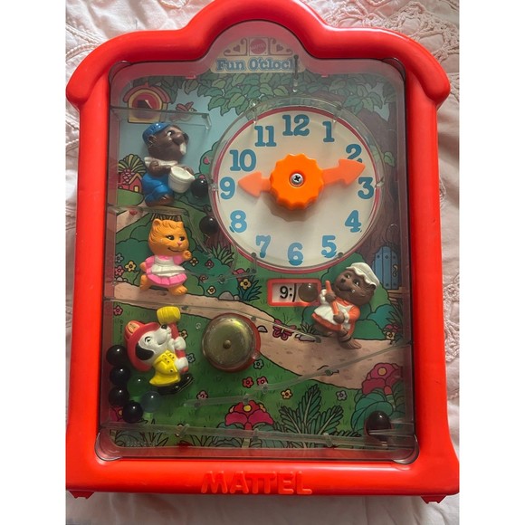 Mattel | Toys | 976 Mattel Fun Clock | Poshmark